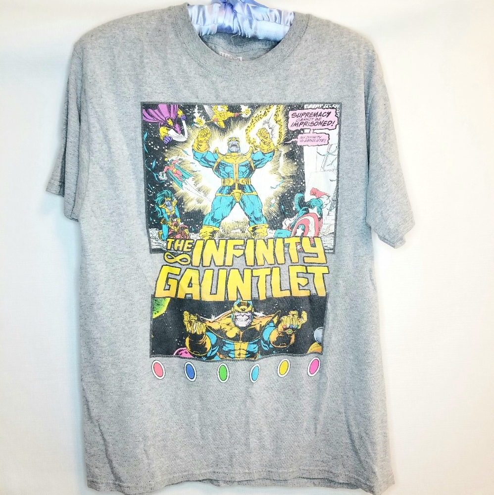 Marvel Infinity Gauntlet Avengers Tee Thanos - Gem